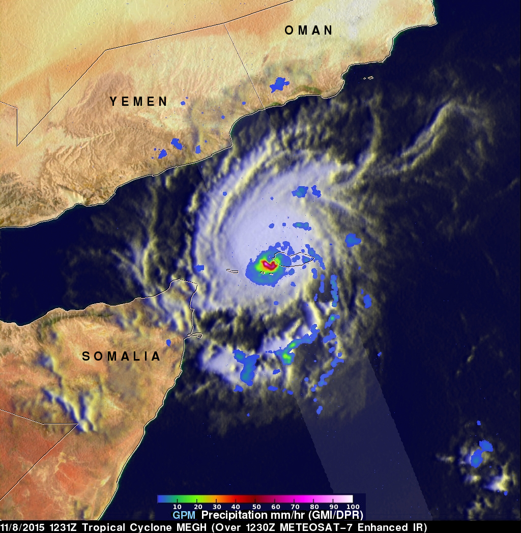 Yemen Hit by 2nd Tropical Cyclone in a Week | NASA Global Precipitation ...
